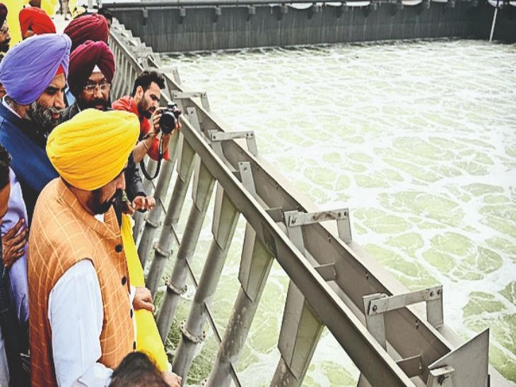 Pumping station to deliver sewerage water to the plant is not built ...