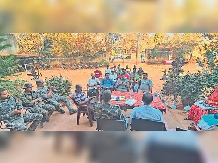 In the meeting of the peace committee, people were upset after using ...