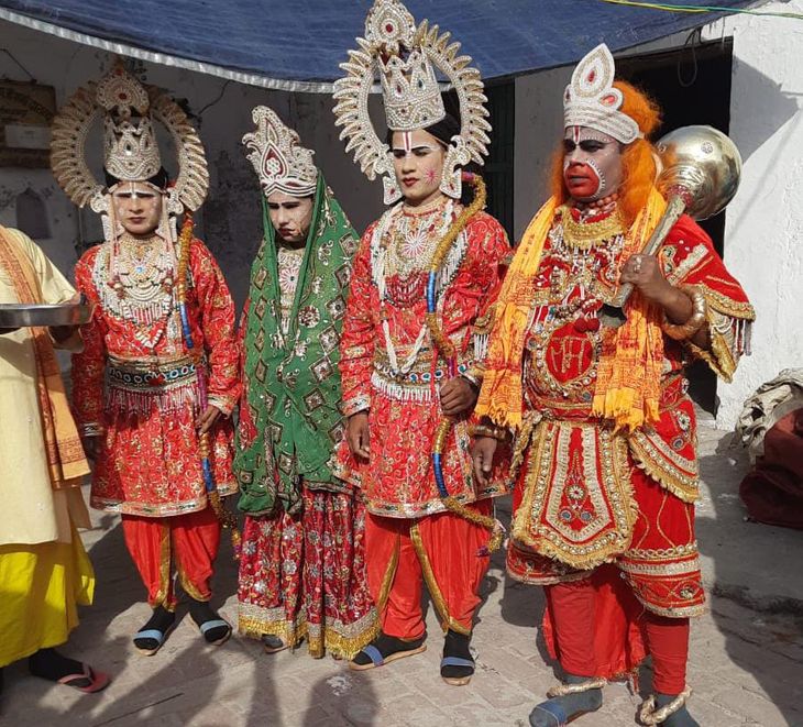 Tradition of Rambarat on Holi for 163 years, organizers say: Ayodhya ...