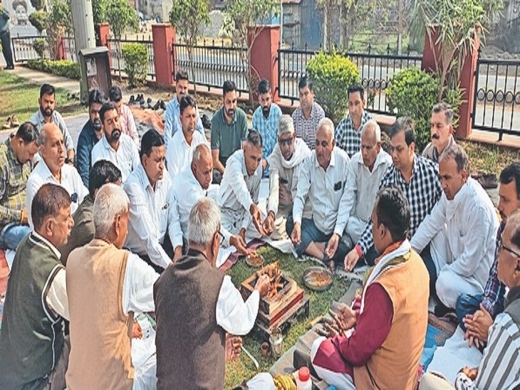 Celebrated the foundation day of the statue of Gurjar Samrat Mihir Bhoj ...