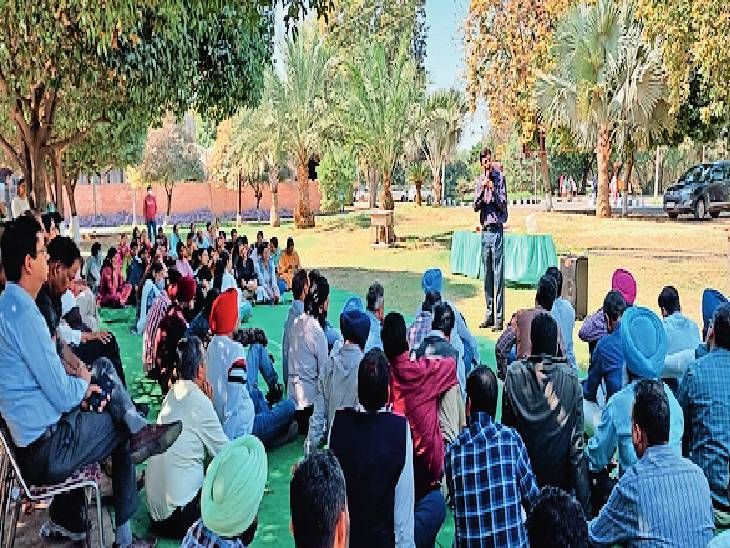 PAU Teachers Association boycotted the Kisan Mela held at Ballowal ...