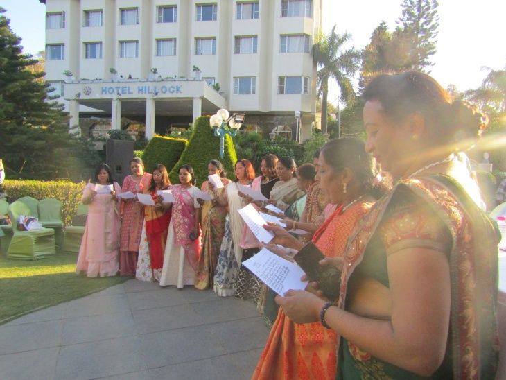Geeta Agarwal and Piyush Goyal became president, administered oath to ...