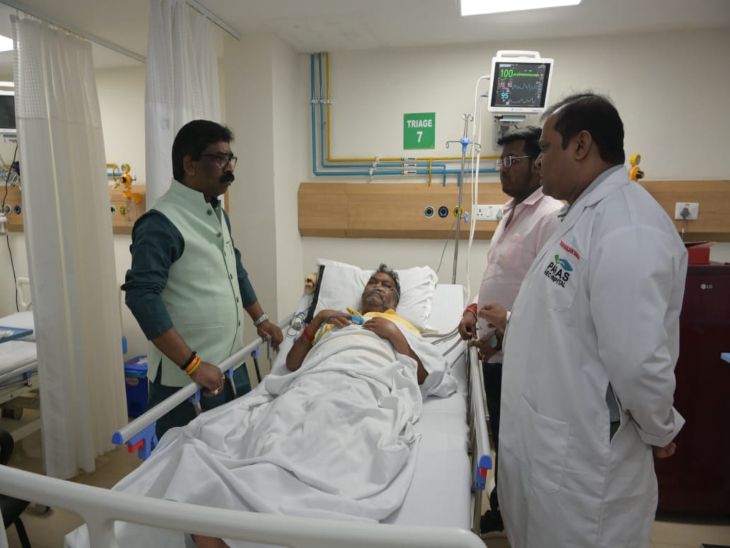 Admitted to HEC Paras Hospital at 3 am, preparations being made to take ...