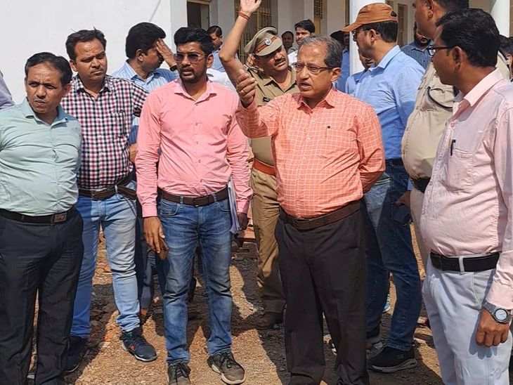 Inspection, DRM inspected Datia railway station | दतिया: डीआरएम ने किया ...