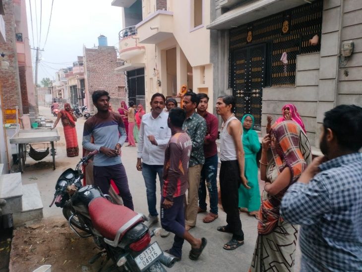 Gas meter blast outside the house in Shivganj in Sirohi | शिवगंज में ...