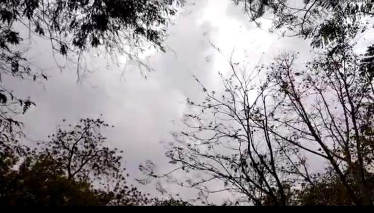 Effect of western disturbance, weather changed due to strong winds and ...