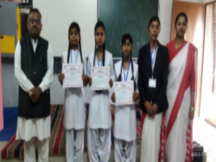 Light in art and Riya first in science | सरस्वती विद्या मंदिर: कला में ...