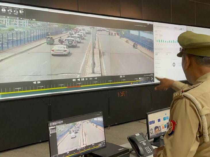 Monitoring of Deputy CM's convoy in the trial, the clumsy driver ...