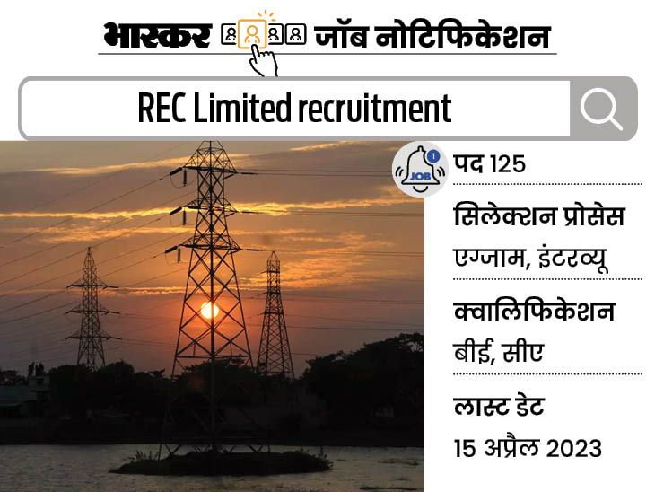 Recruitment for 125 posts in Rural Electrification Corporation Limited ...