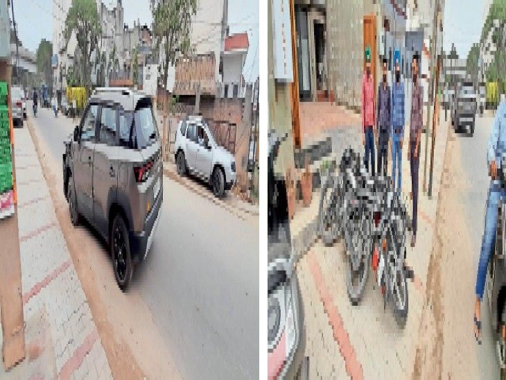 The car hit several vehicles; The accident happened on Monday afternoon ...