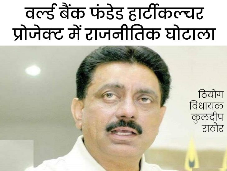 Scam in Horticulture Development Project | Congress MLA | Kuldeep ...