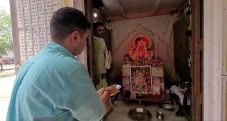 Devotees thronged Devi temples in Mathura, worshiped Maa Bhagwati ...