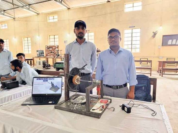 Students made solar grass cutter and automated coconut scraper machine ...