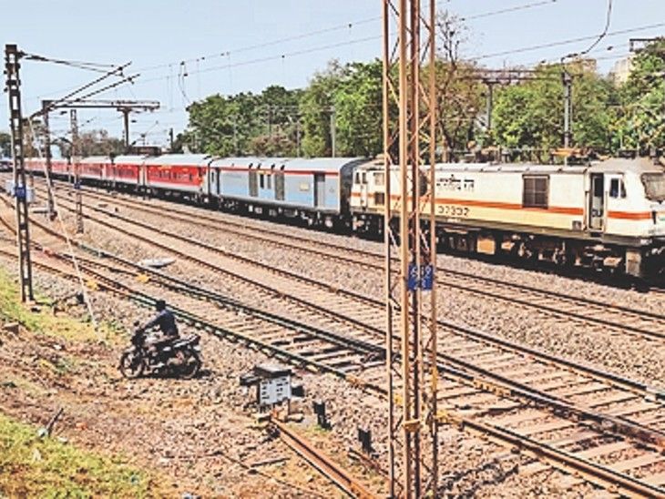 Surat X stood near the gate for 35 minutes by pulling the chain. | लोग ...