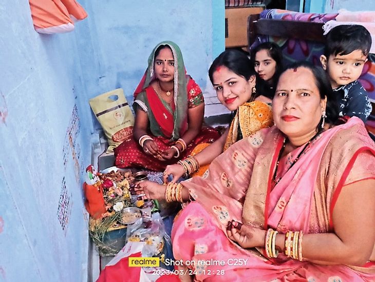 Gangaur Mata worshiped from house to house, wish for husband's ...