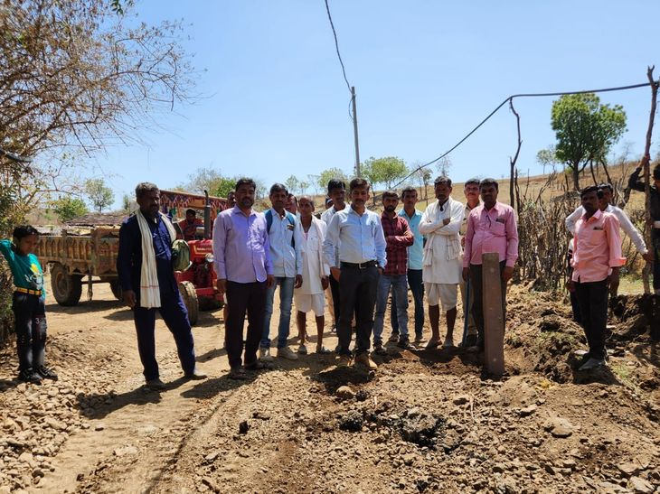 The impact of the news of Digital Bhaskar, Tehsildar removed the pile ...