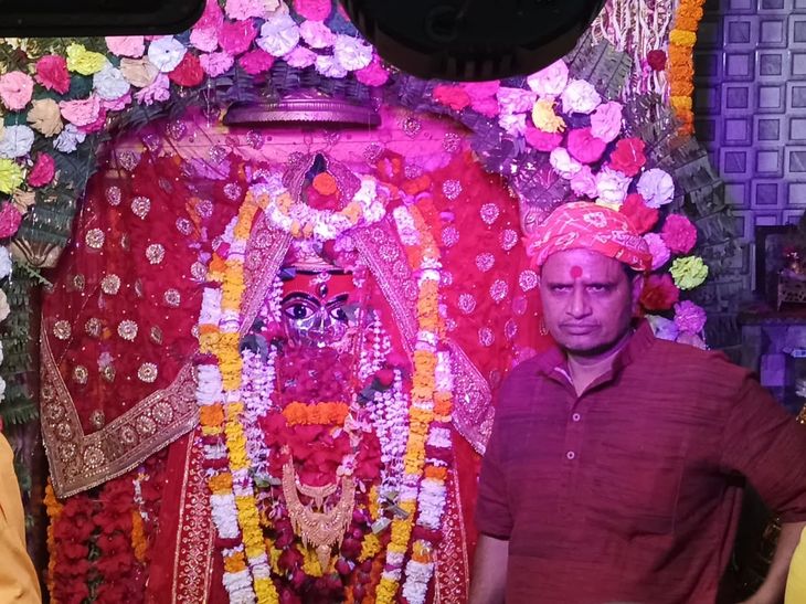 Devotees thronged to visit the mother at Bageshwari Mata Temple; long ...