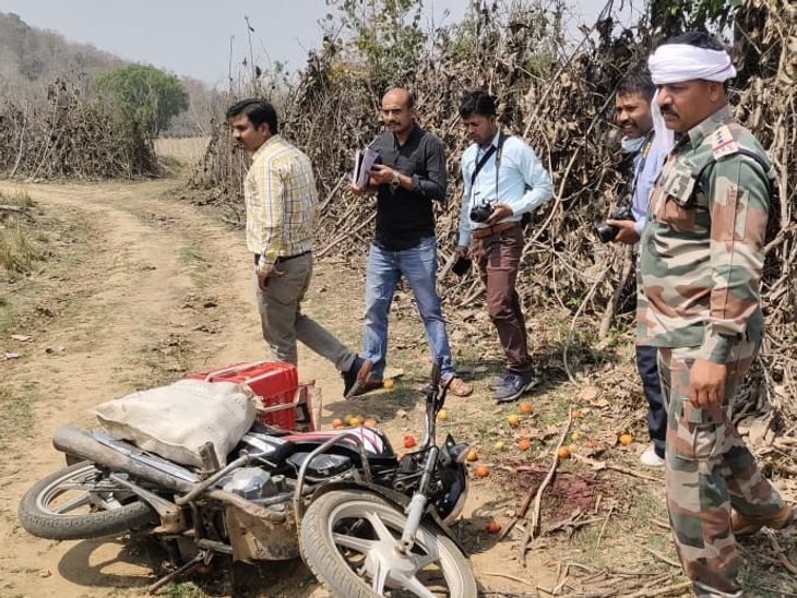 After killing a young man in the border area, the dead body was thrown ...