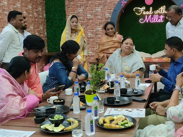 First millet cafe started in Balod Minister Anila Bhendia inaugurated ...