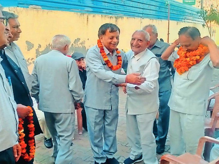 Ram Narayan Rawal became the head of senior citizens committee for the ...