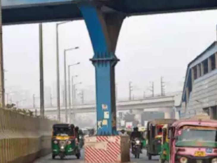 Pillar of FOB built on the middle of the road will be removed Work will ...