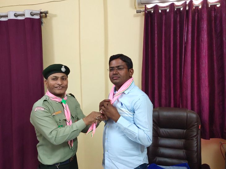 Lalsot SDM became the patron of Hindustan Scouts and Guides, block ...