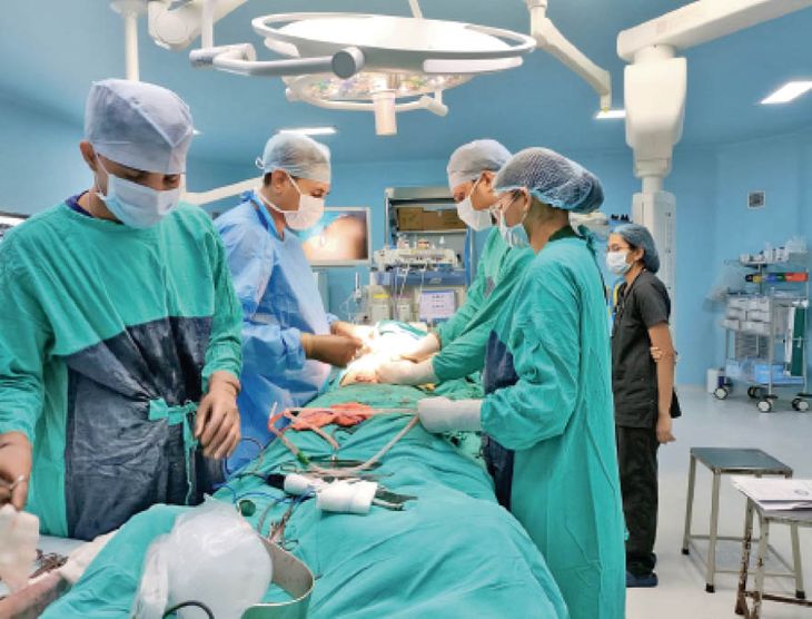 For the first time in AIIMS, surgery for cancer of the esophagus ...