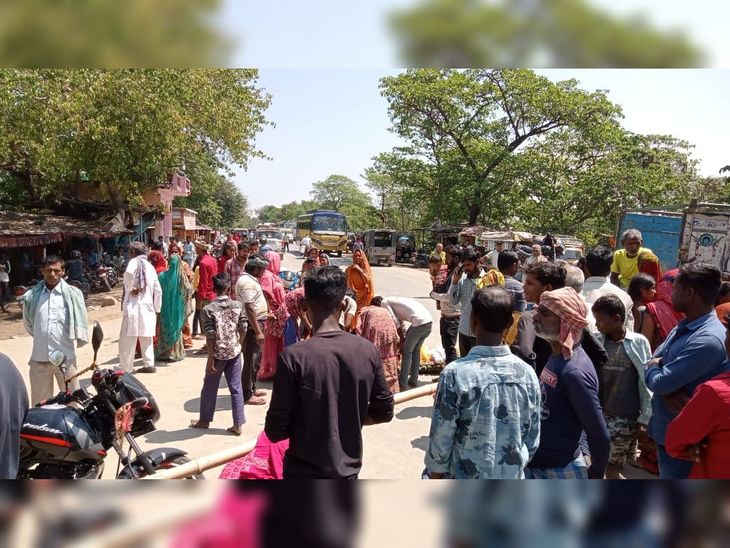 NH-31 was blocked for 3 hours by keeping the dead body in protest ...