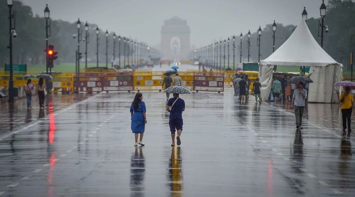 Weather Update; Delhi Rain Shimla Landslide; UP MP Bihar Rajasthan Himachal Pradesh Uttrakhand ...