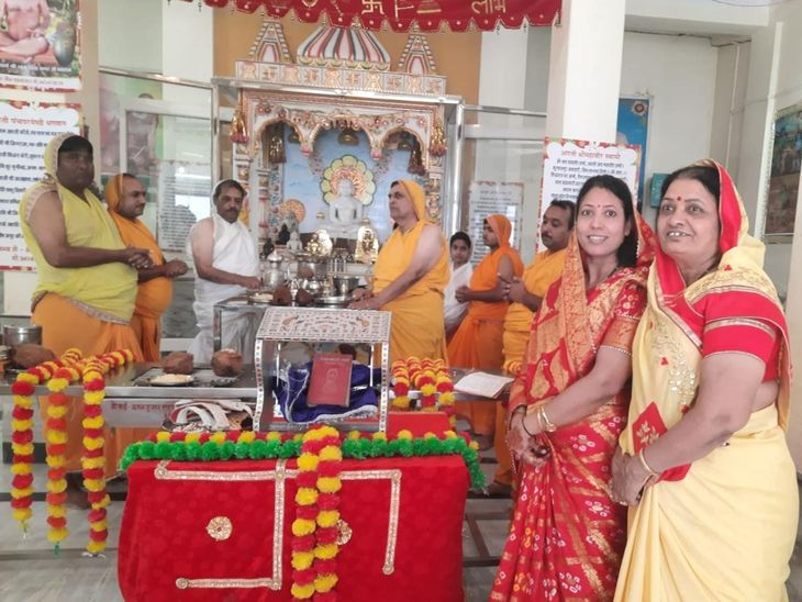 Anta: Digambar Jain Samaj celebrated Shri Mahavir Janmakalyan Mahaparva ...