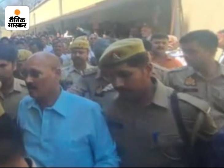 Azamgarh SP's Bahubali MLA Ramakant produced in court