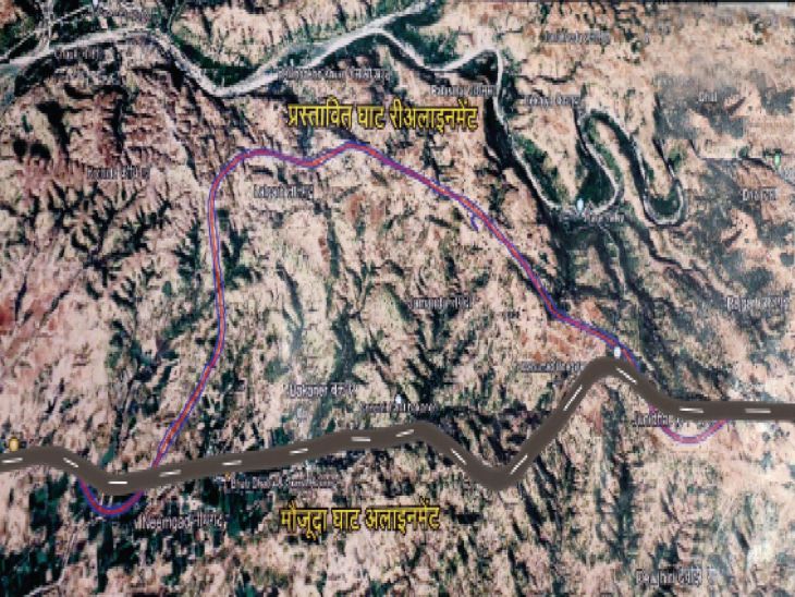 Alignment of Ganesh Ghat of Indore-Khalghat Highway will improve in 2 ...