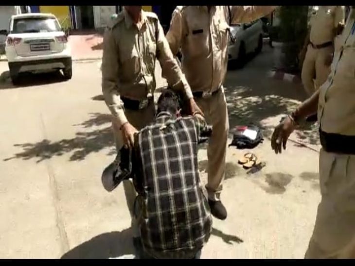 Troubled by the woman, he came running and poured petrol on himself ...