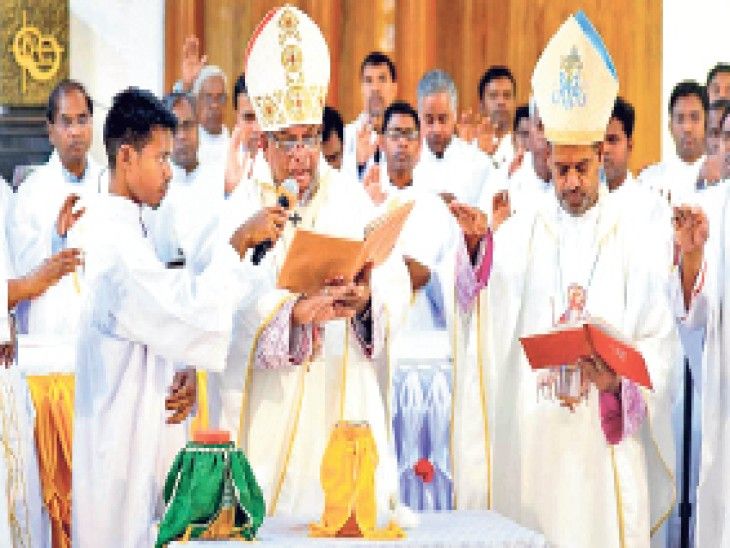 Priestly life of vocation and service to others: Archbishop | ख्रीस्मा ...