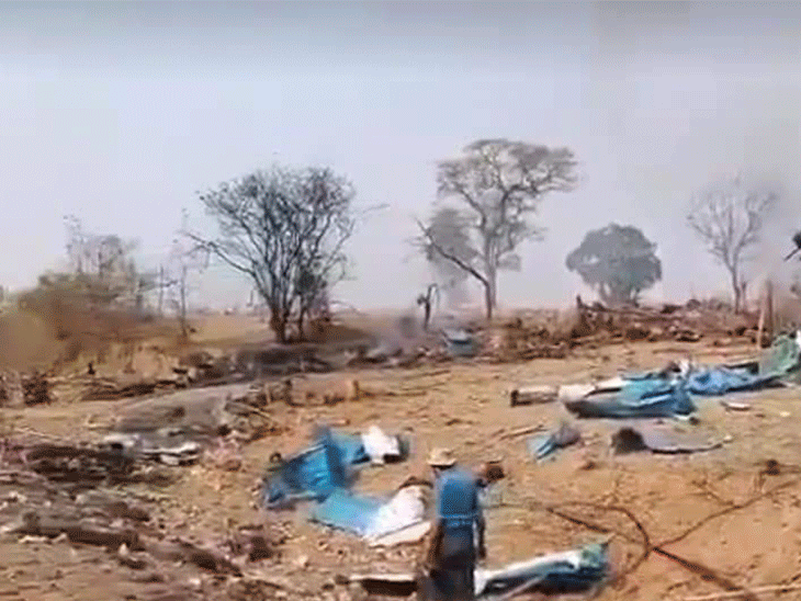 Myanmar Army Air Strike | Mi-35 Helicopter Fires Kills 50 in Air Strike