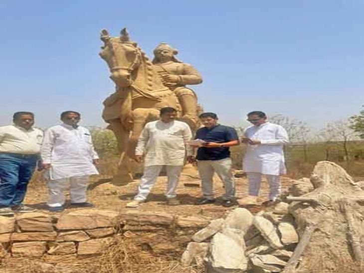 15 feet statue of Maharana Pratap will be installed at Tagore Park ...