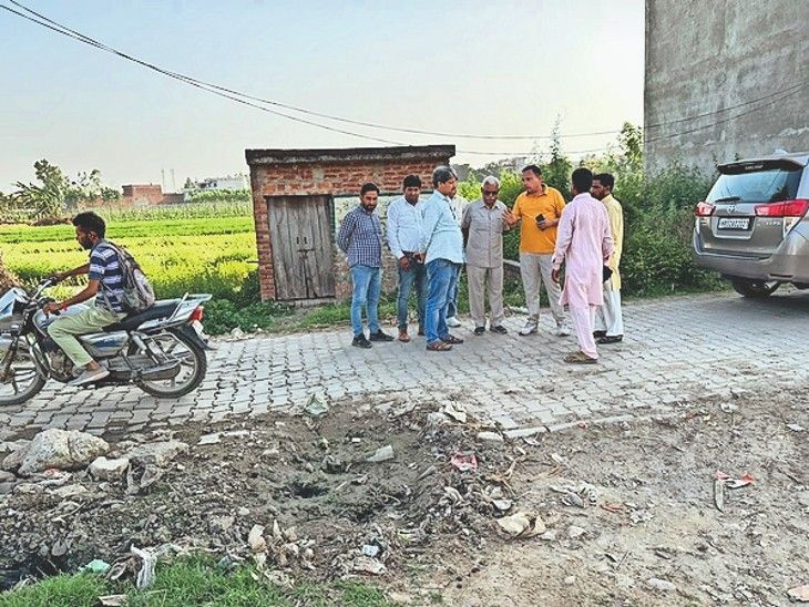 MLA Arora inspected development works in Budiya | विकास कार्यों का ...