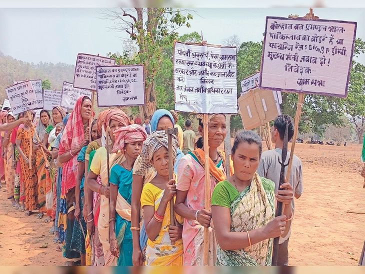Rally held with traditional weapons to remove police camp from Kolhan ...