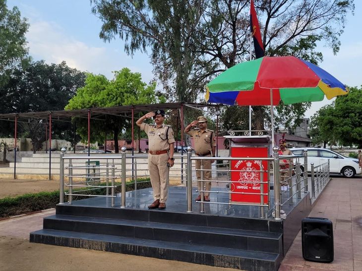 SSP reached the police parade ground and took salute of the parade ...