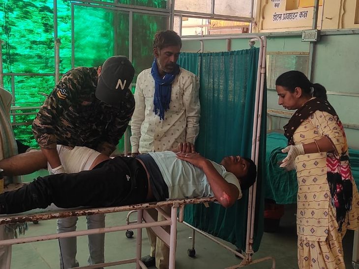 He was returning back to the village after giving examination to his ...