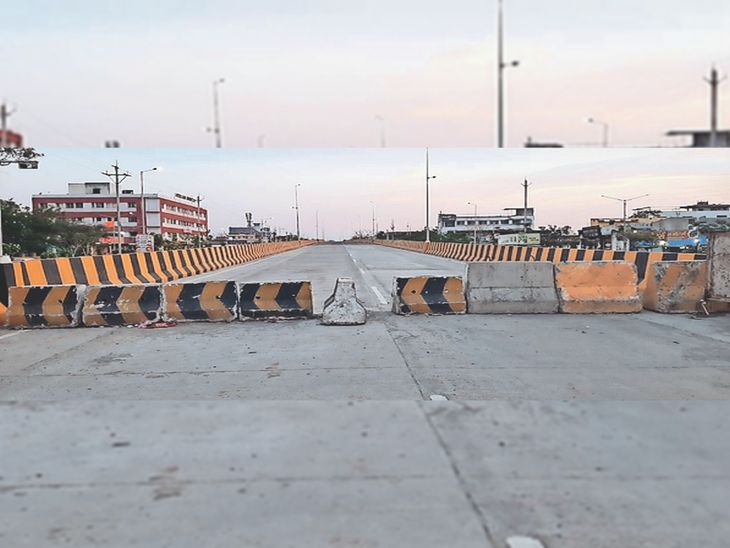 85 crore fly over bridge waiting for inauguration