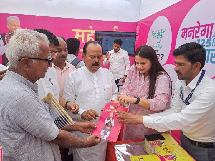 MLA Ruparam said, 10 schemes will be benefited by organizing camps till June 30 | जैसलमेर में ...