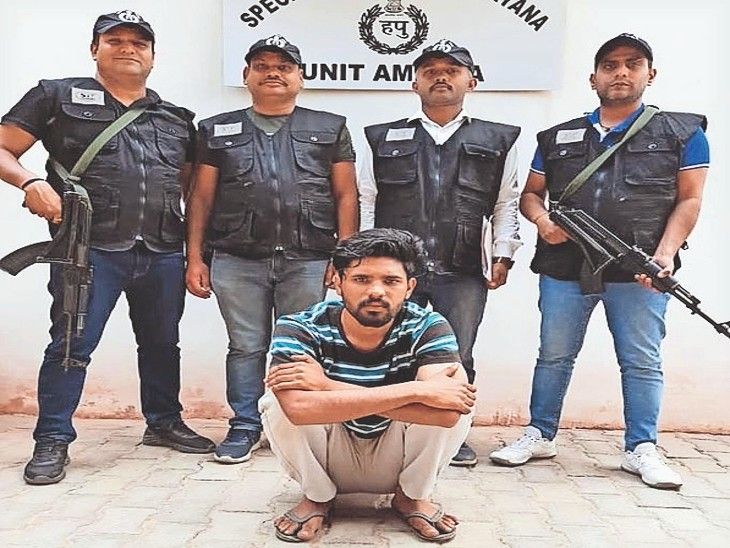 5 thousand prize crook Mumbai gang shooter Gaurav arrested | अम्बाला ...