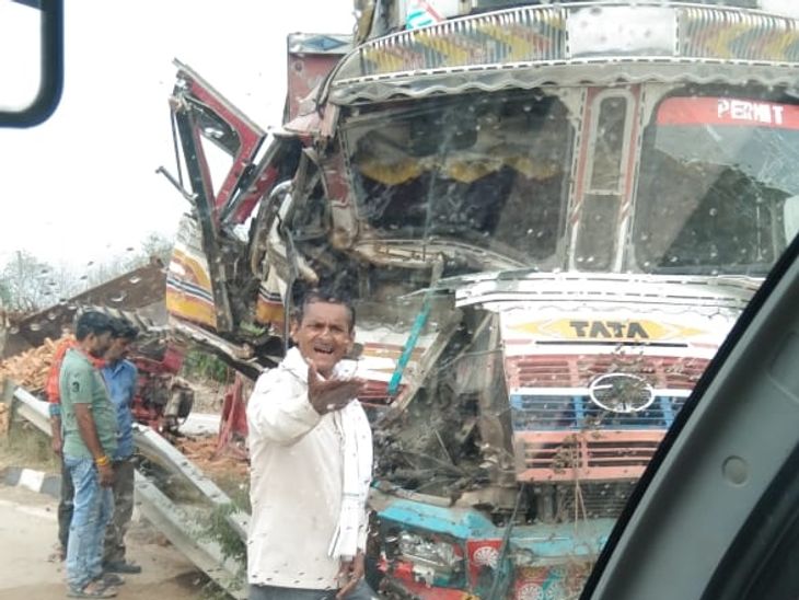 The accident happened on the Rewa Highway in Dandi of Naini, the relatives without informing the ...