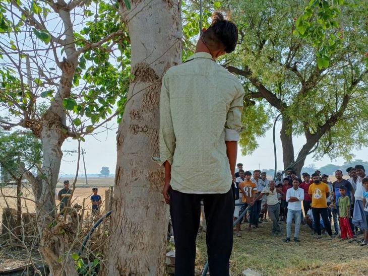 Found hanging from a tree on the farm, no suicide note was found | युवक ...
