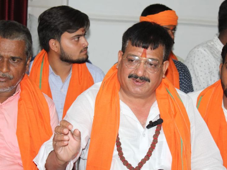 Councilor candidates and BJP workers of many wards came out in support ...