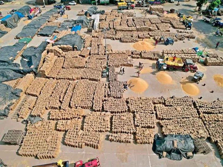 Sanu vi gaddi chad do... Transportation stopped lifting stopped, 1 lakh ...