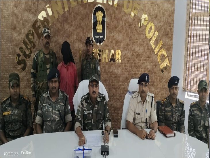 Naxalite arrested with reward of two lakhs, indigenous katta was also ...