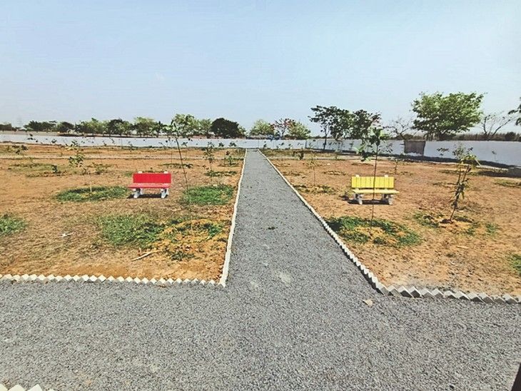 Krishna Kunj built on 1 acre in NAPA's new campus, benches were ...