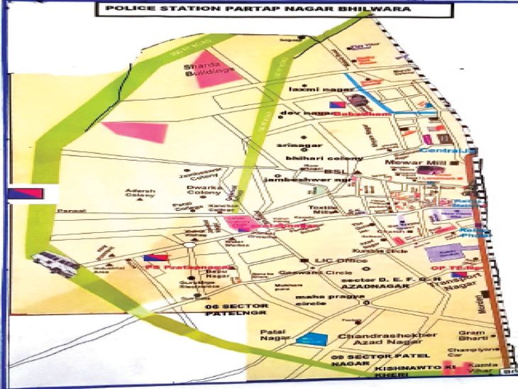 Gandhinagar new police station will be built in the west of the track ...